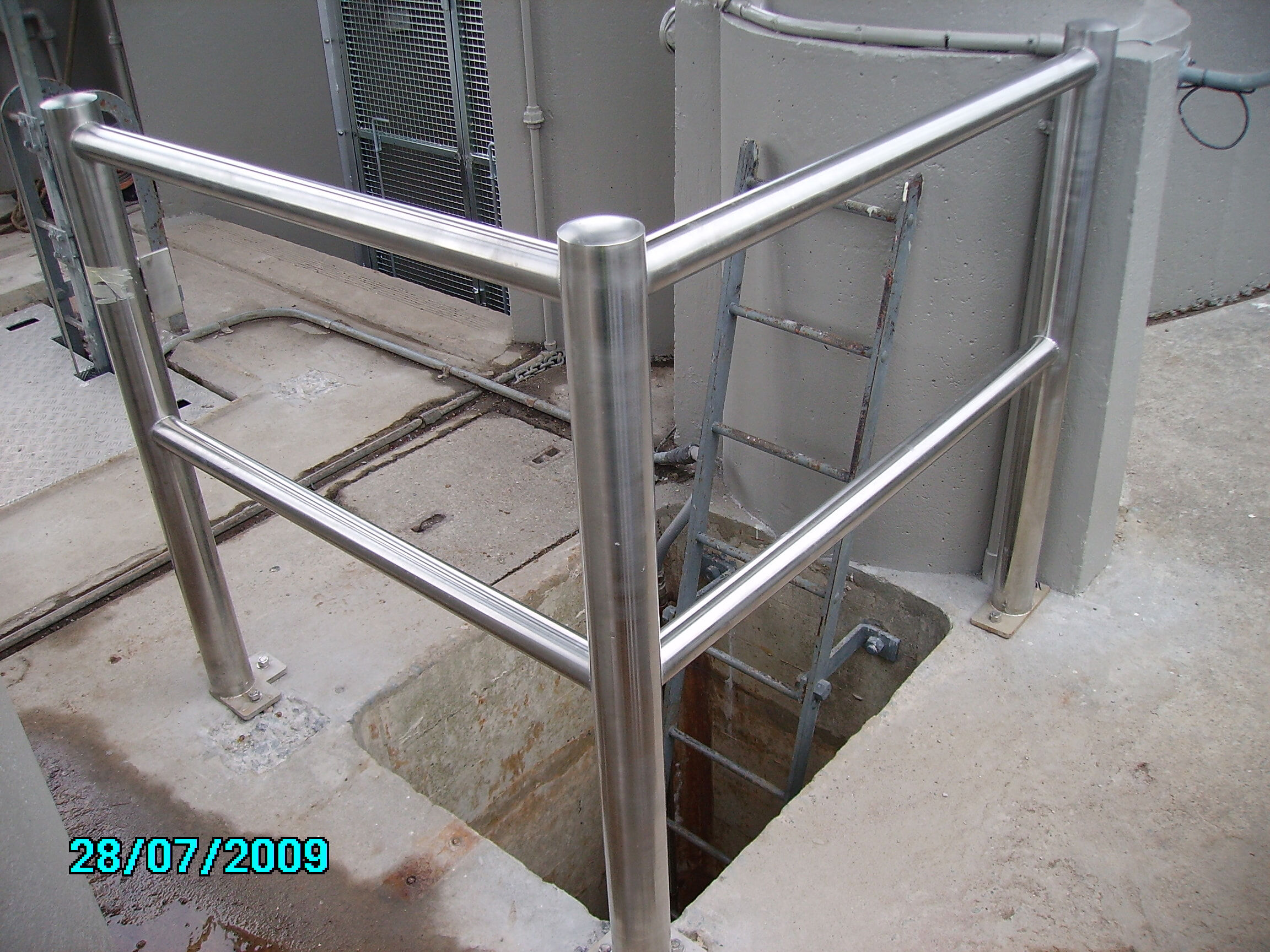Steel Fabrication for access ways including stairs, walkway, handrail ...