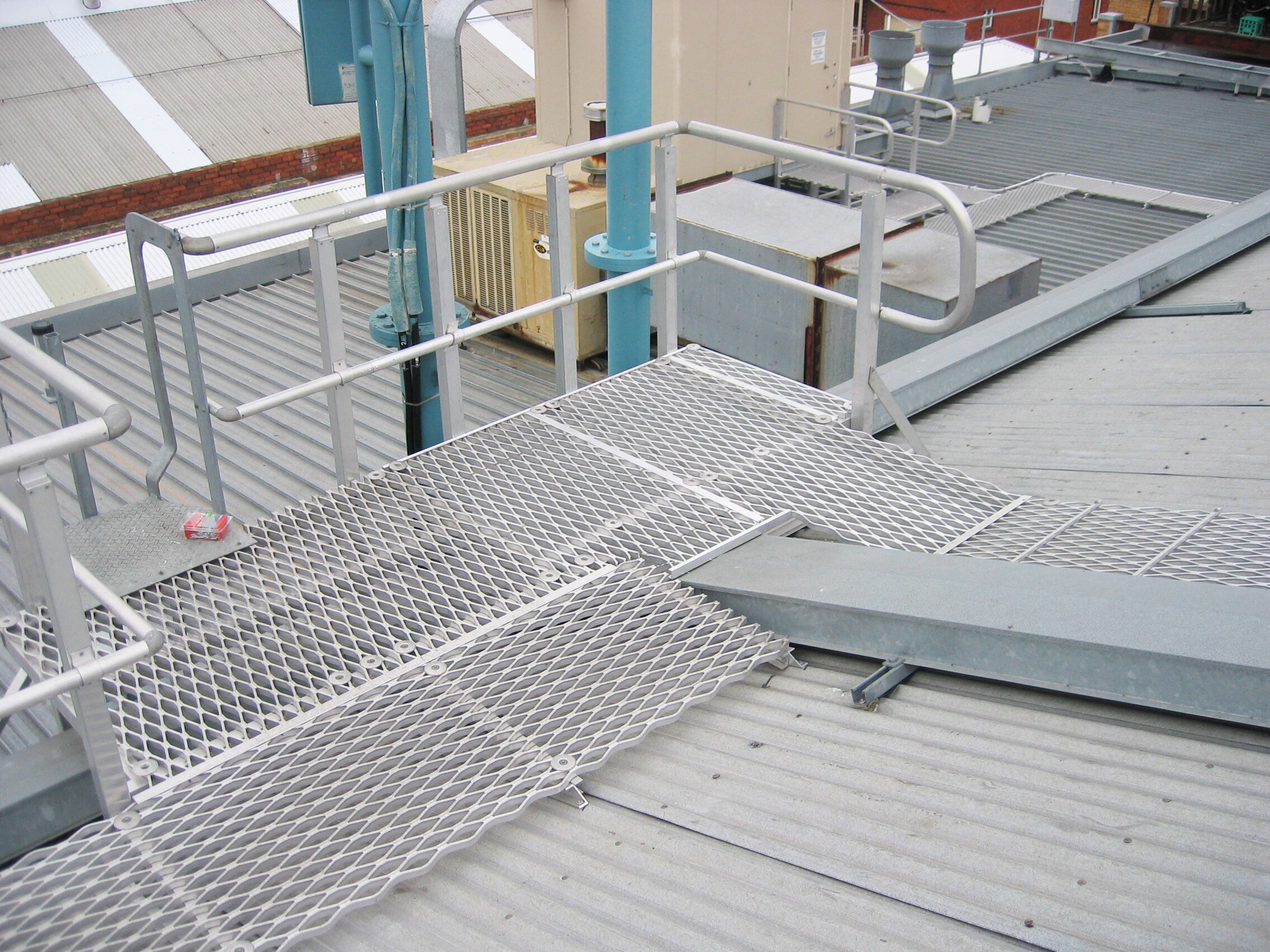 Steel Fabrication for access ways including stairs, walkway, handrail ...
