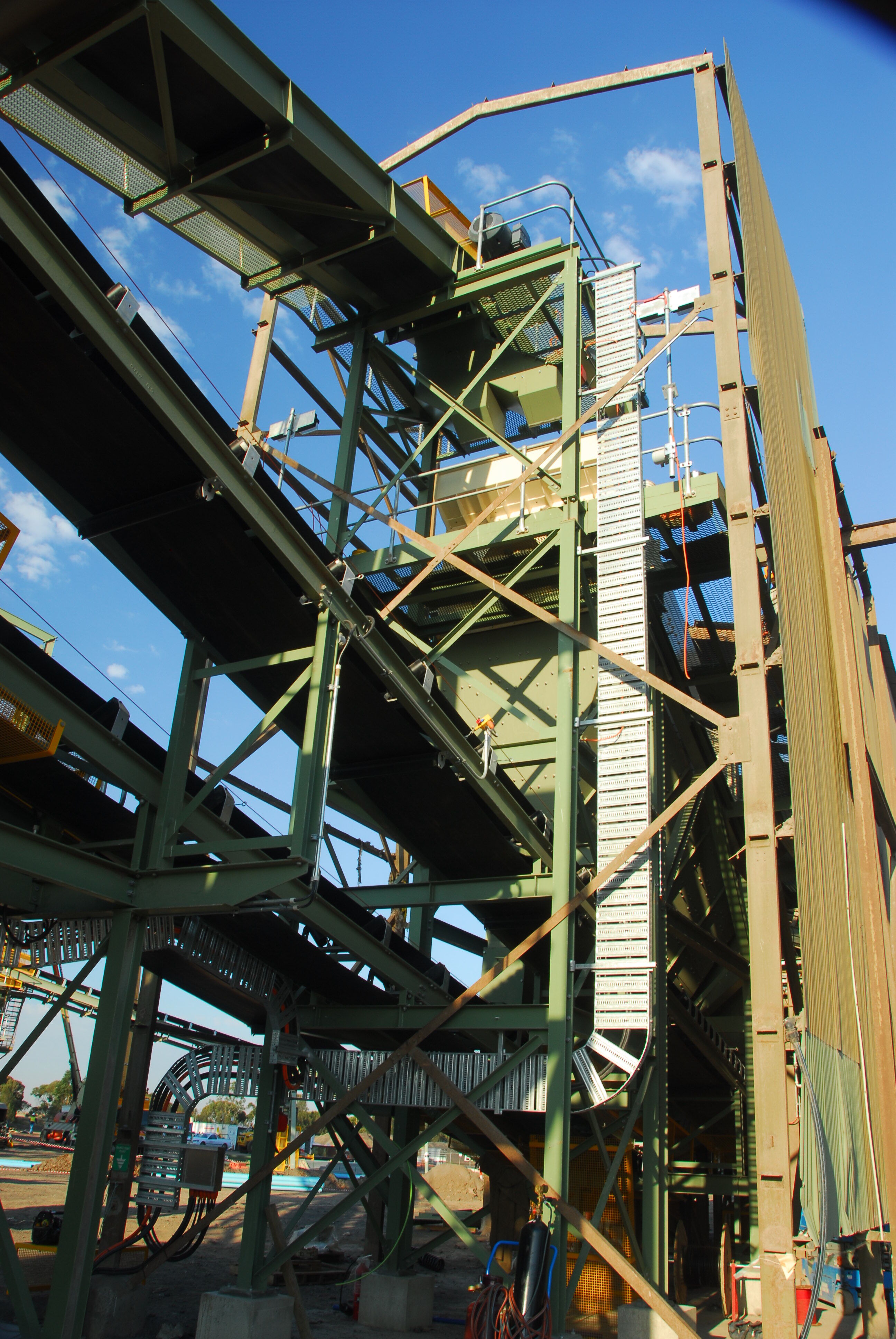 Steel fabrication work for the Mining Industry