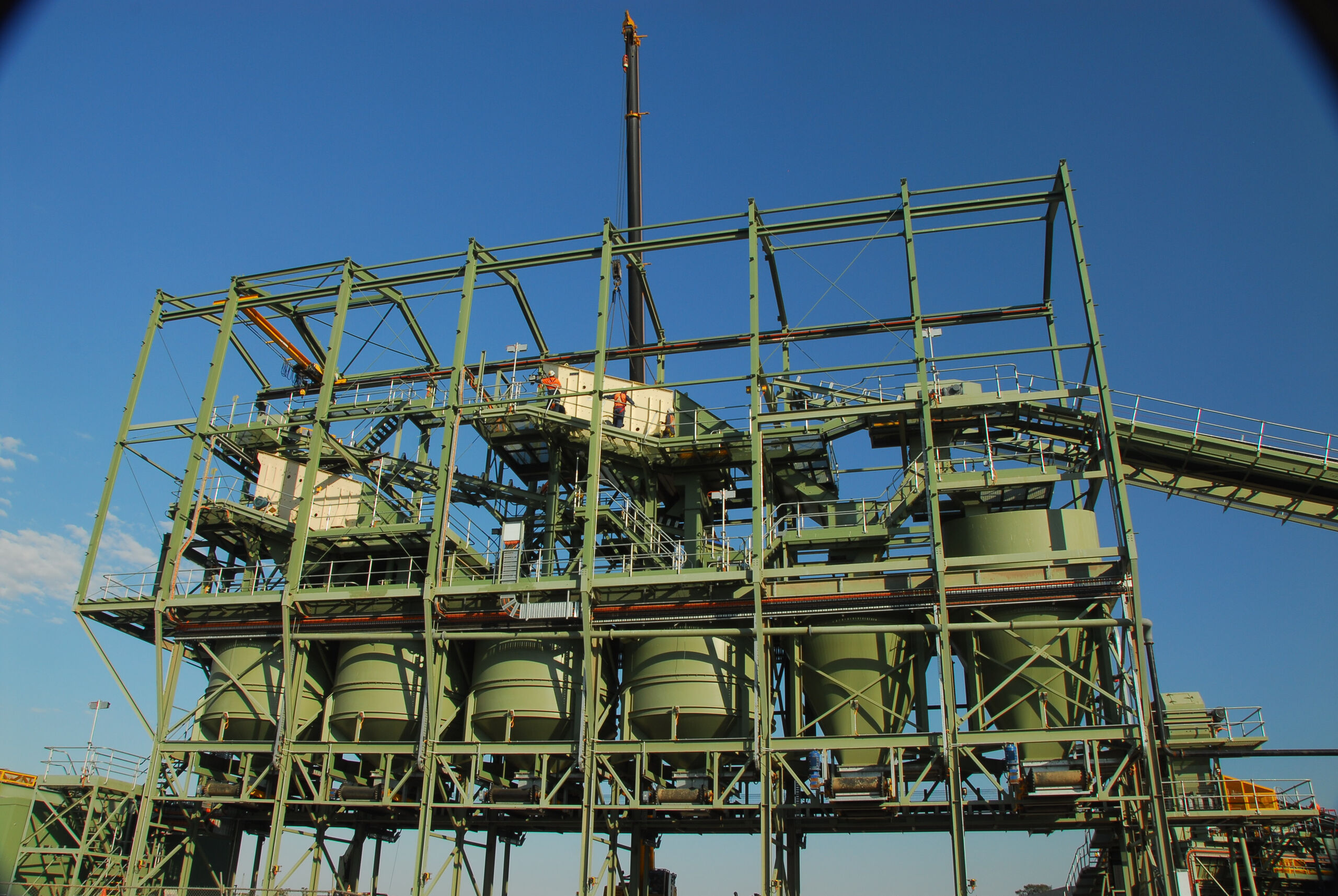 Steel fabrication work for the Mining Industry