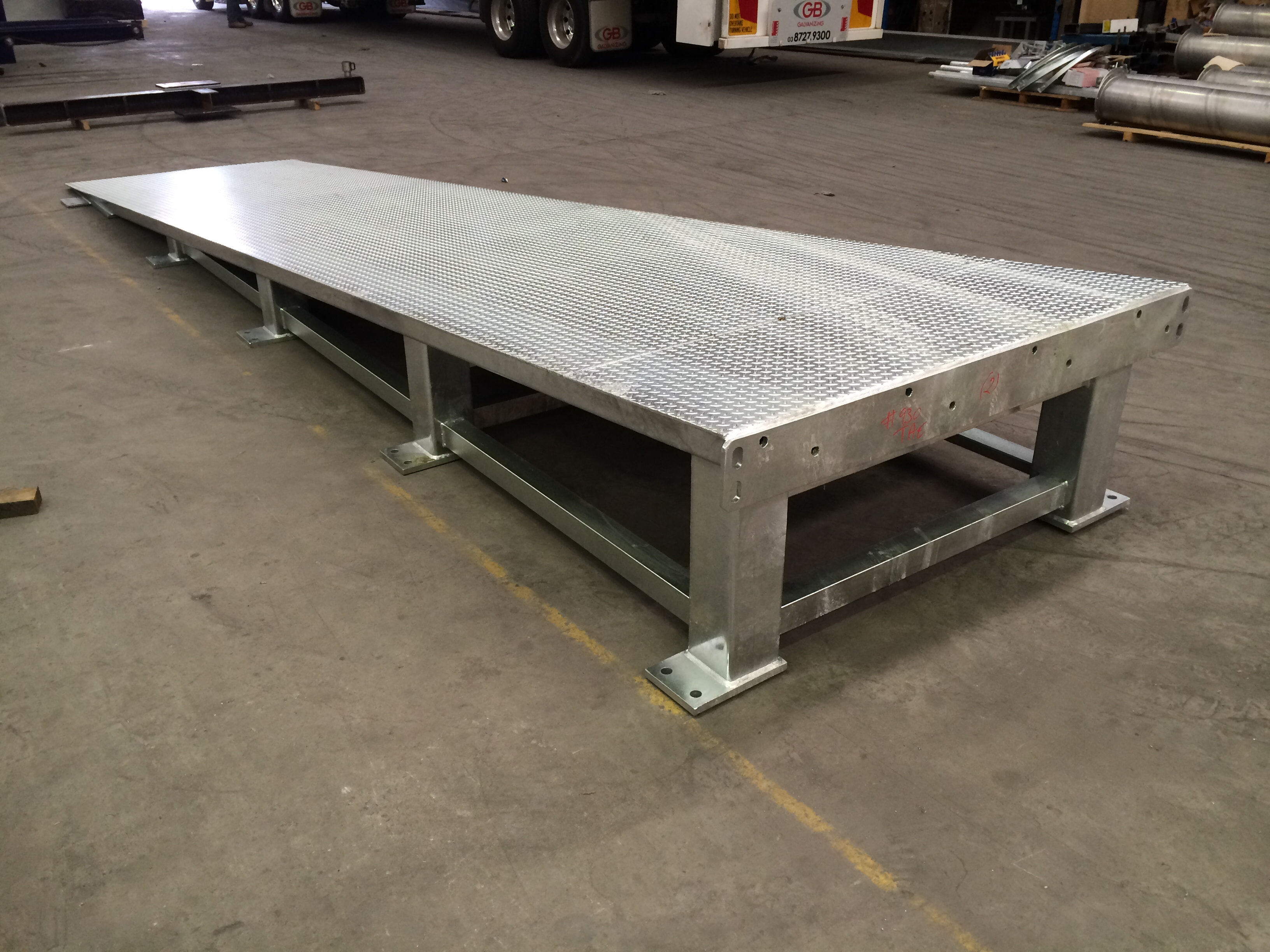 Steel Fabrication for access ways including stairs, walkway, handrail ...