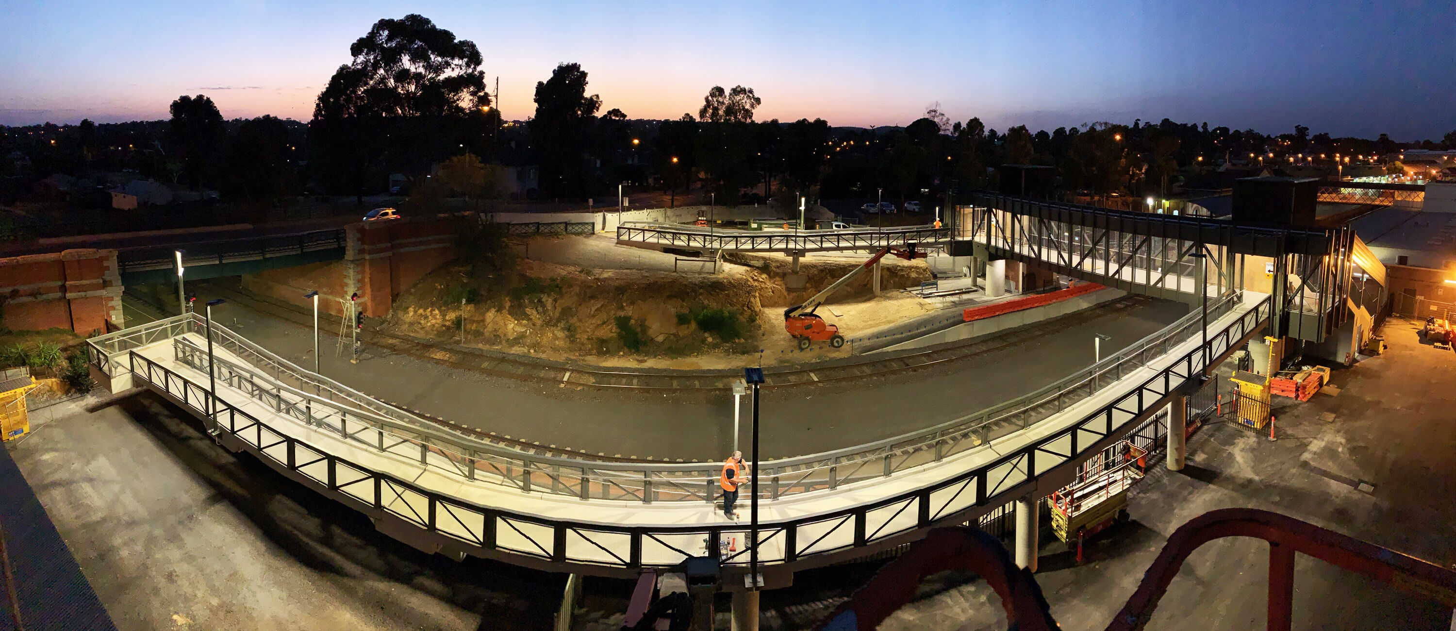 Steel Fabrication for access ways including stairs, walkway, handrail ...