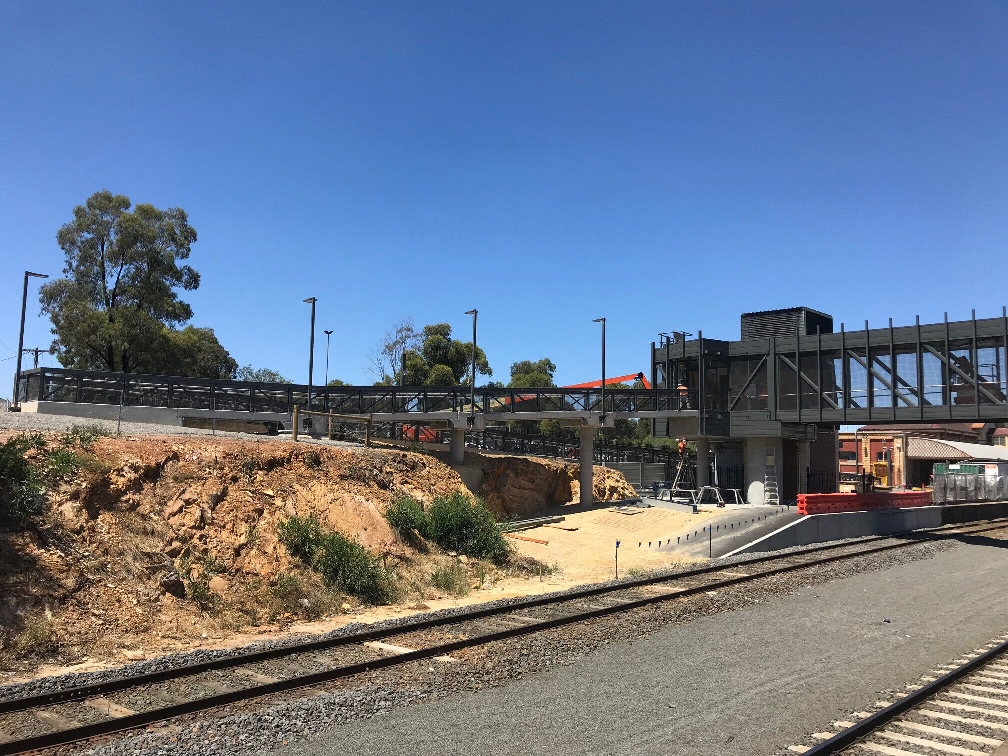 Steel Fabrication for access ways including stairs, walkway, handrail ...