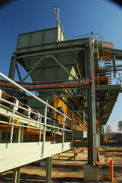 Steel fabrication work for the Mining Industry