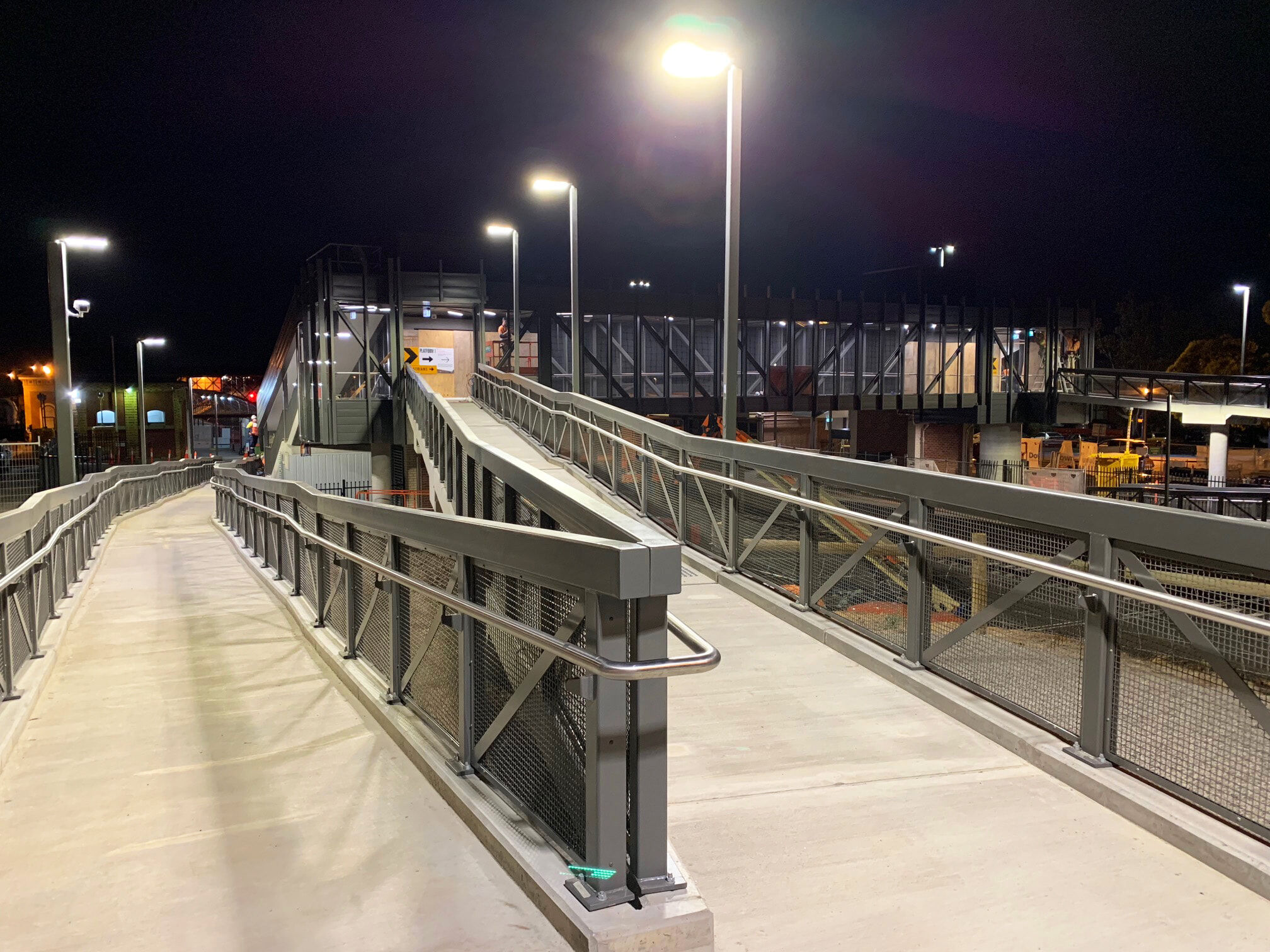 Steel Fabrication for access ways including stairs, walkway, handrail ...