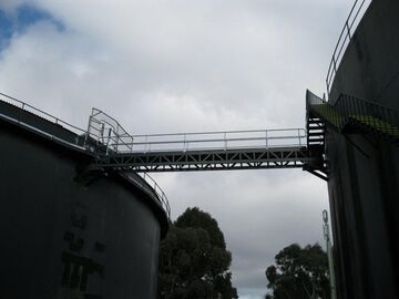 Steel Fabrication for access ways including stairs, walkway, handrail ...